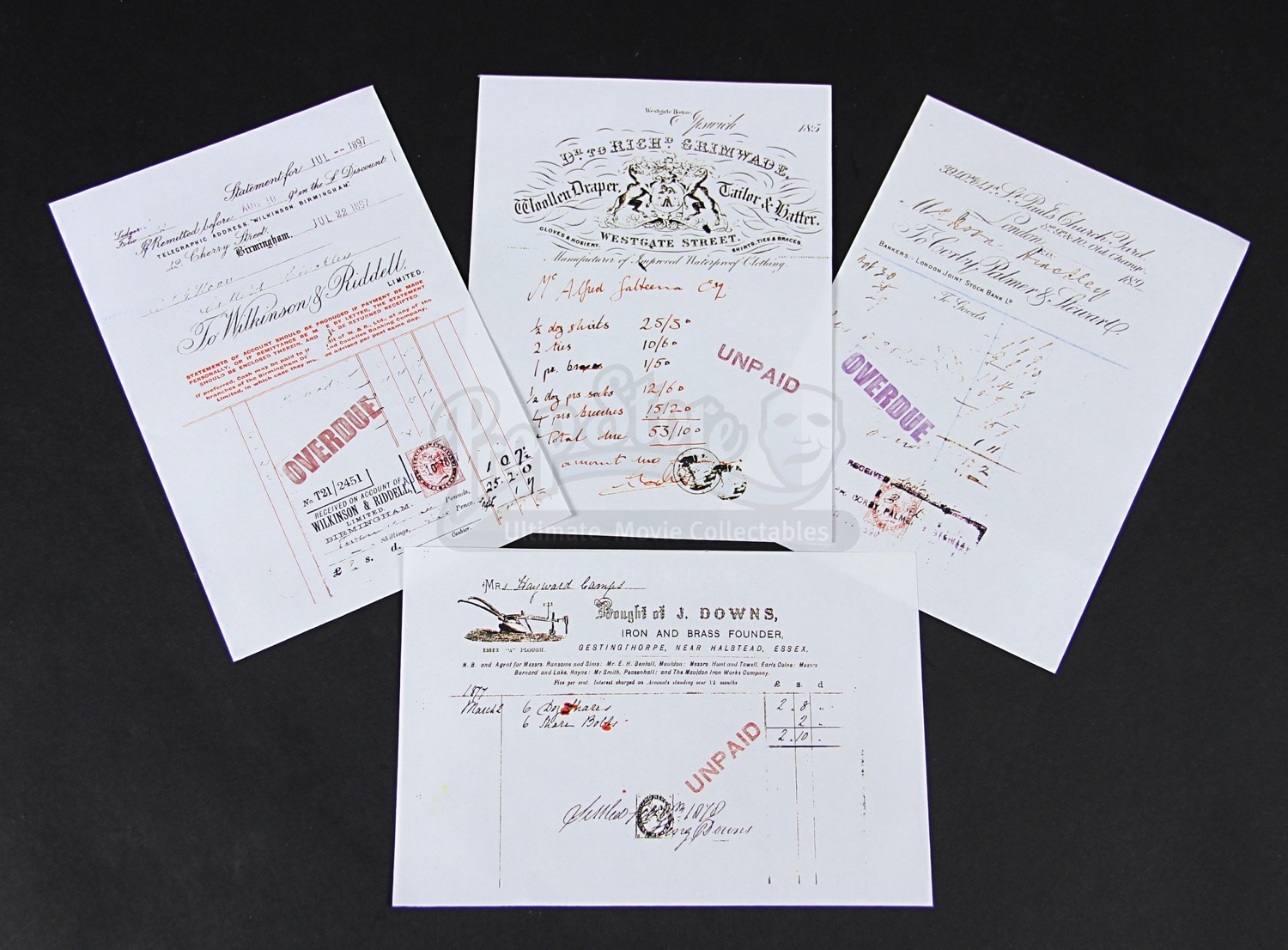 THE WOMAN IN BLACK - Arthur Kipps' (Daniel Radcliffe) Assorted Overdue ...