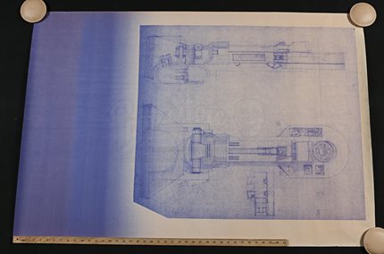 Star Wars - Ep IV - A New Hope: R2-D2 Legs Blueprint - Current price: $1600