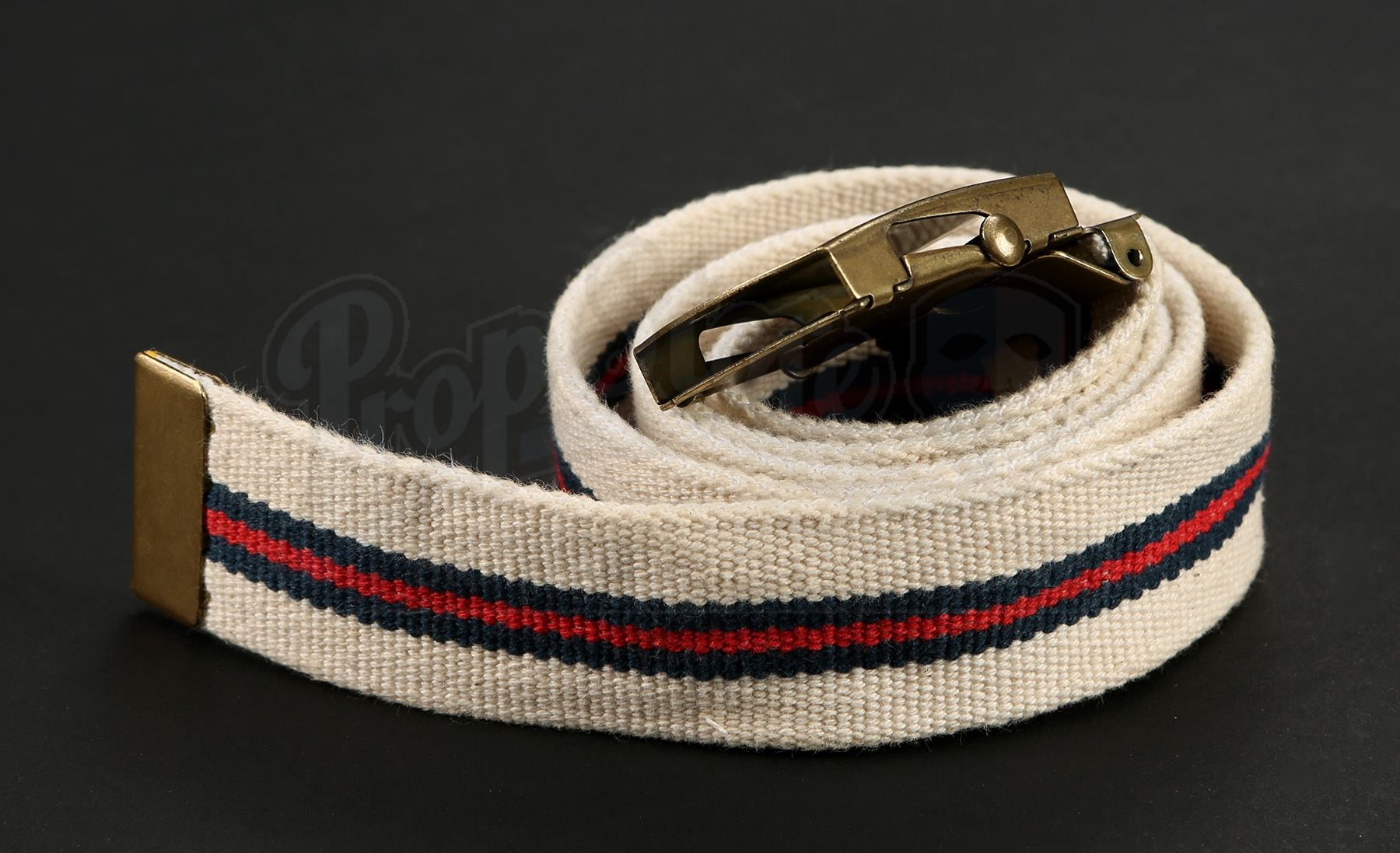 Jason Kelly’s (Zac Efron) Striped Belt - Current price: $110