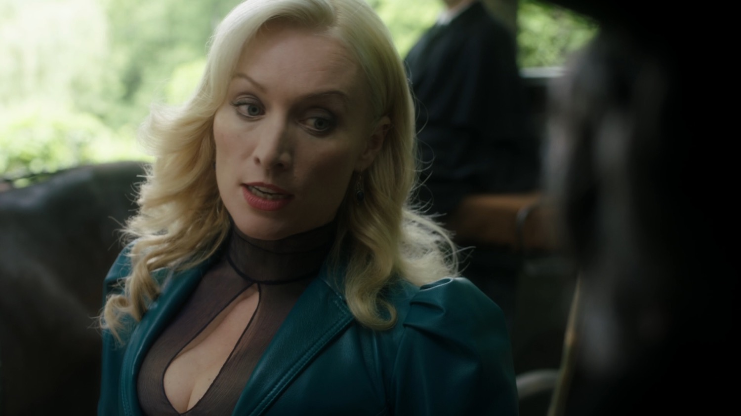 Lady Jayne Wetherby (Victoria Smurfit) Blue Costume