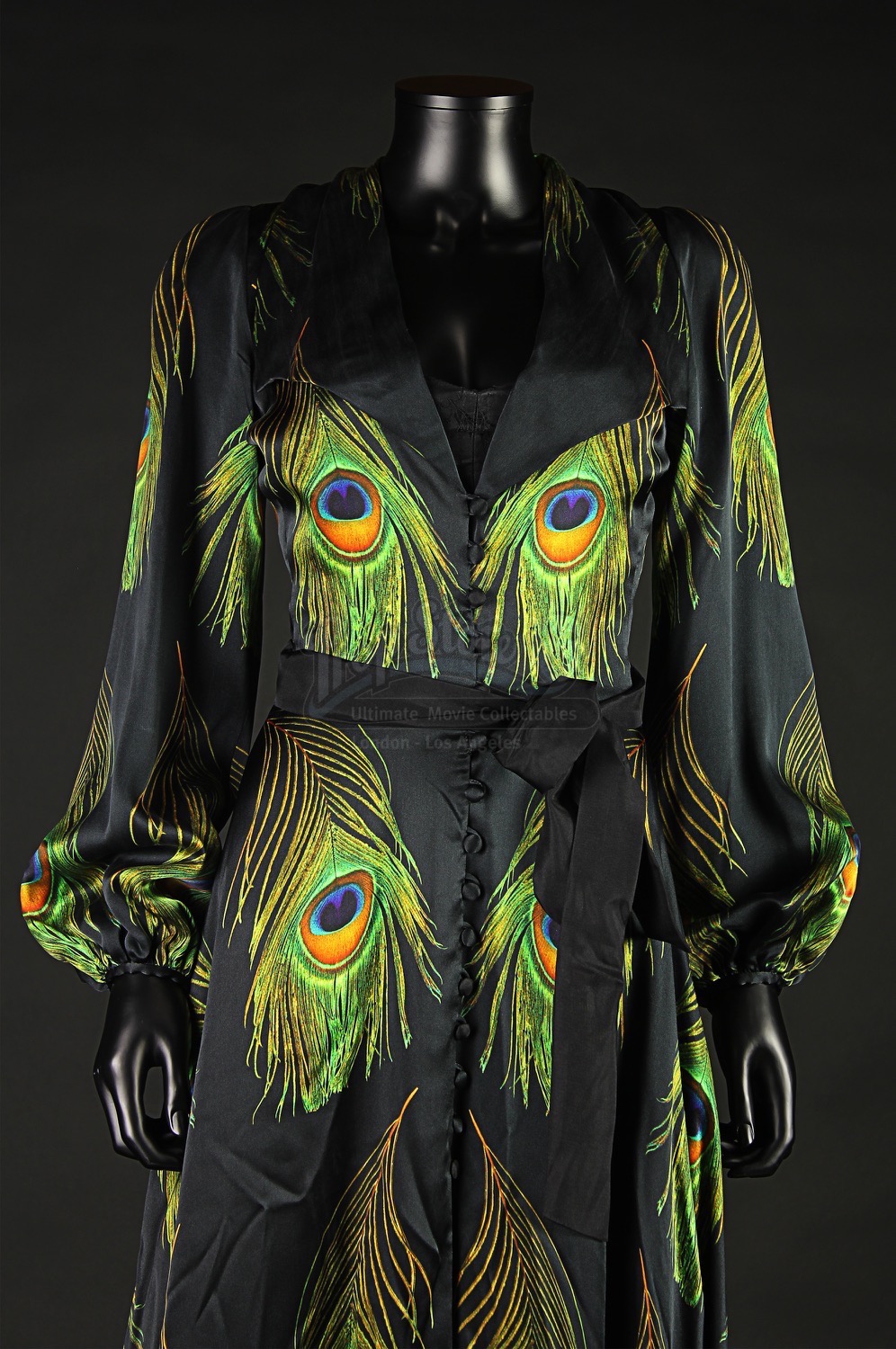 Lady Jayne Wetherby (Victoria Smurfit) Peacock Feather Pattern Costume ...