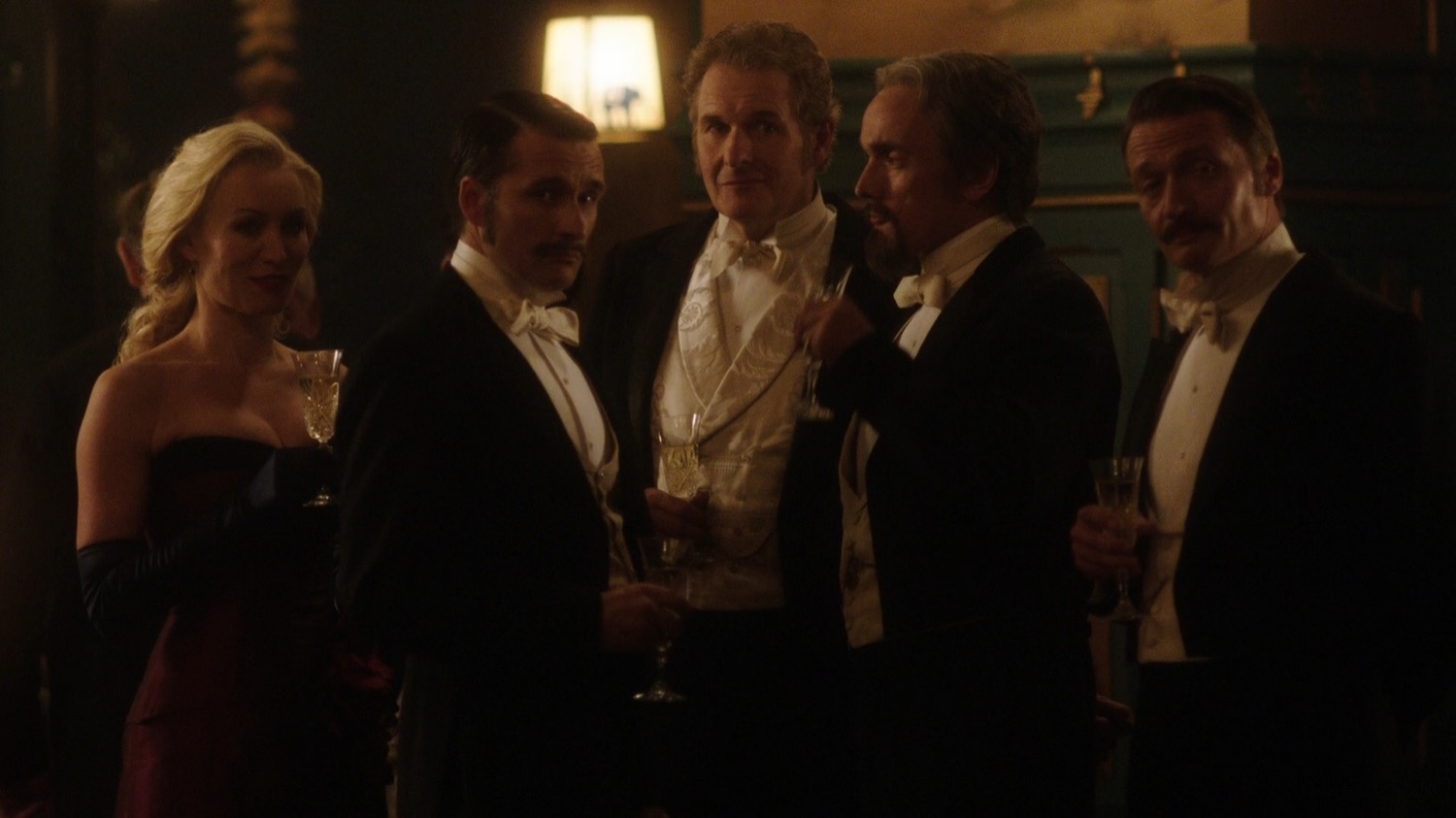 Lady Jayne Wetherby (Victoria Smurfit) Engagement Party Costume