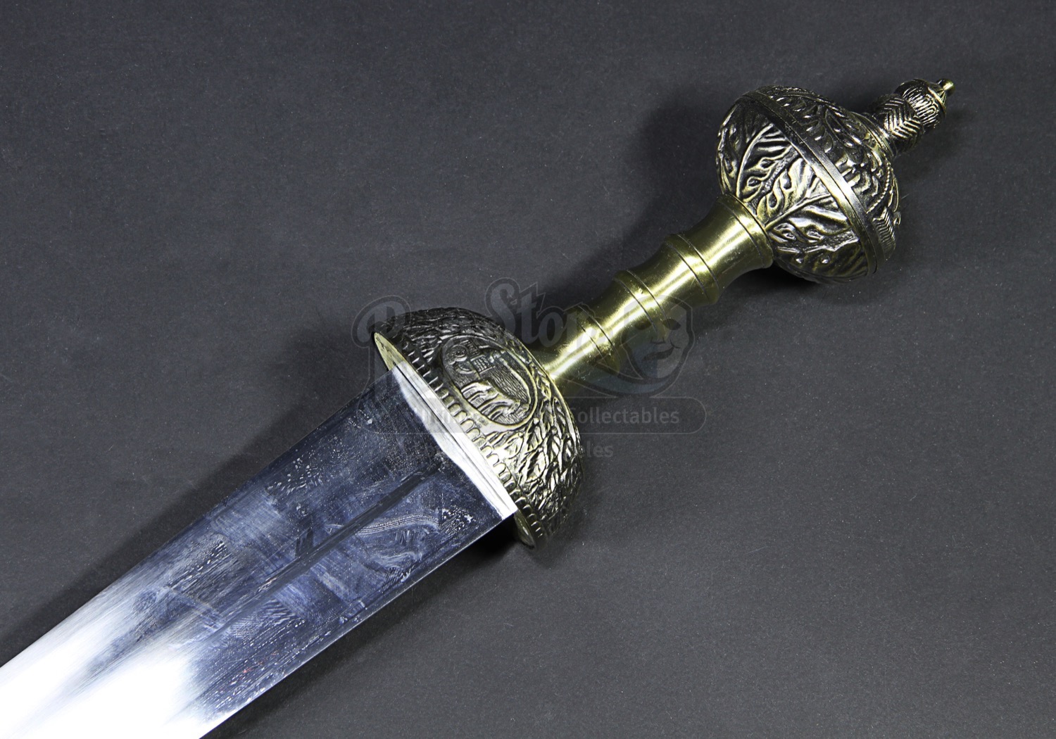 Mr Browning (Ben Miles) Ceremonial Sheathed Sword & Cushion