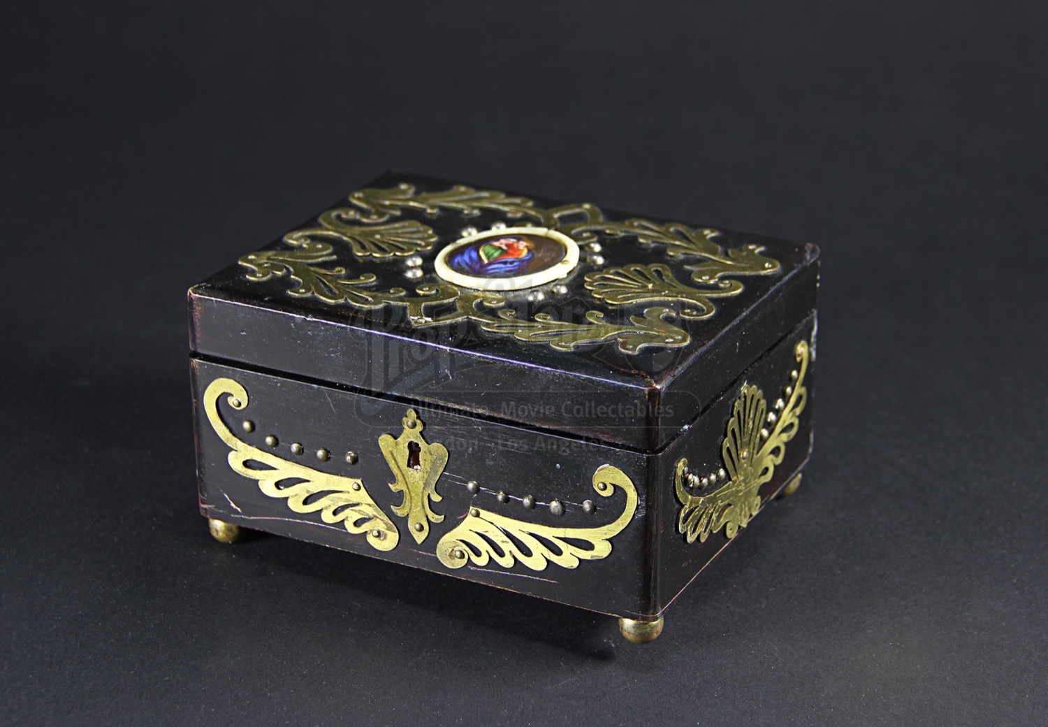 William Browning (Max Jacobs Bownas) Finger & Wooden Box