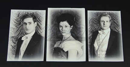 Set of Three Main Character Photographs - Current price: £55