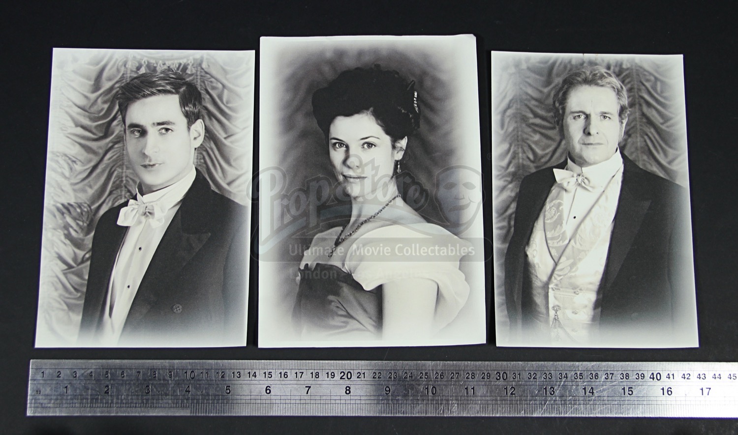 Set of Three Main Character Photographs - Current price: £55