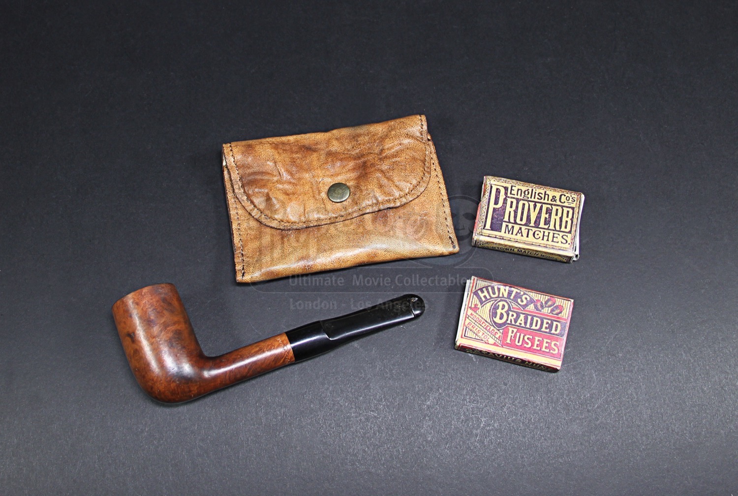 Van Helsing (Thomas Kretschmann) Pipe, Matches & Tobacco Pouch Set ...