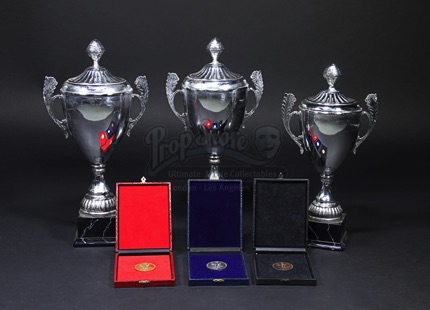 Fencing Tournament Trophies & Medals Set
