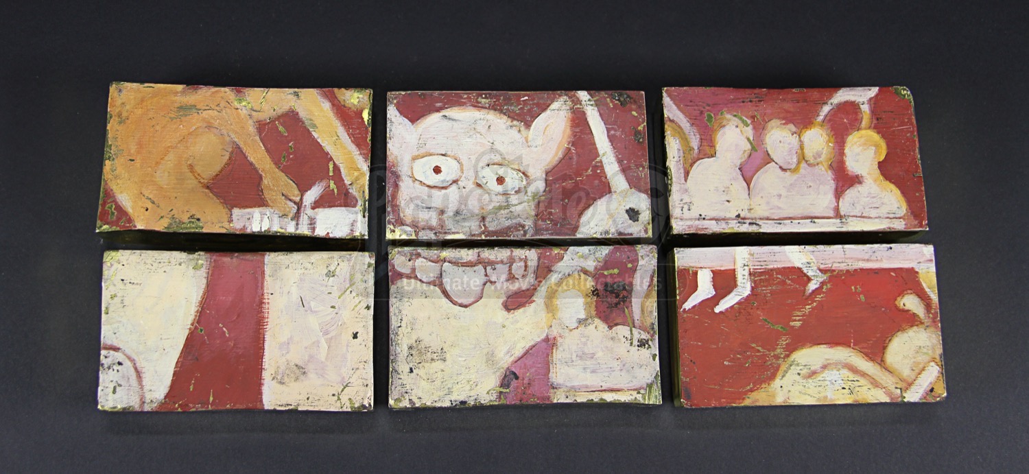 Hero Sarcophagus Mural Tiles Set - Price Estimate: