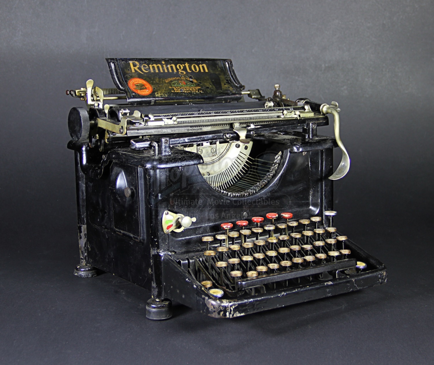 A vintage Remington typewriter from NBC’s horror-drama Dracula. This ...