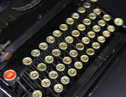 A vintage Remington typewriter from NBC’s horror-drama Dracula. This ...