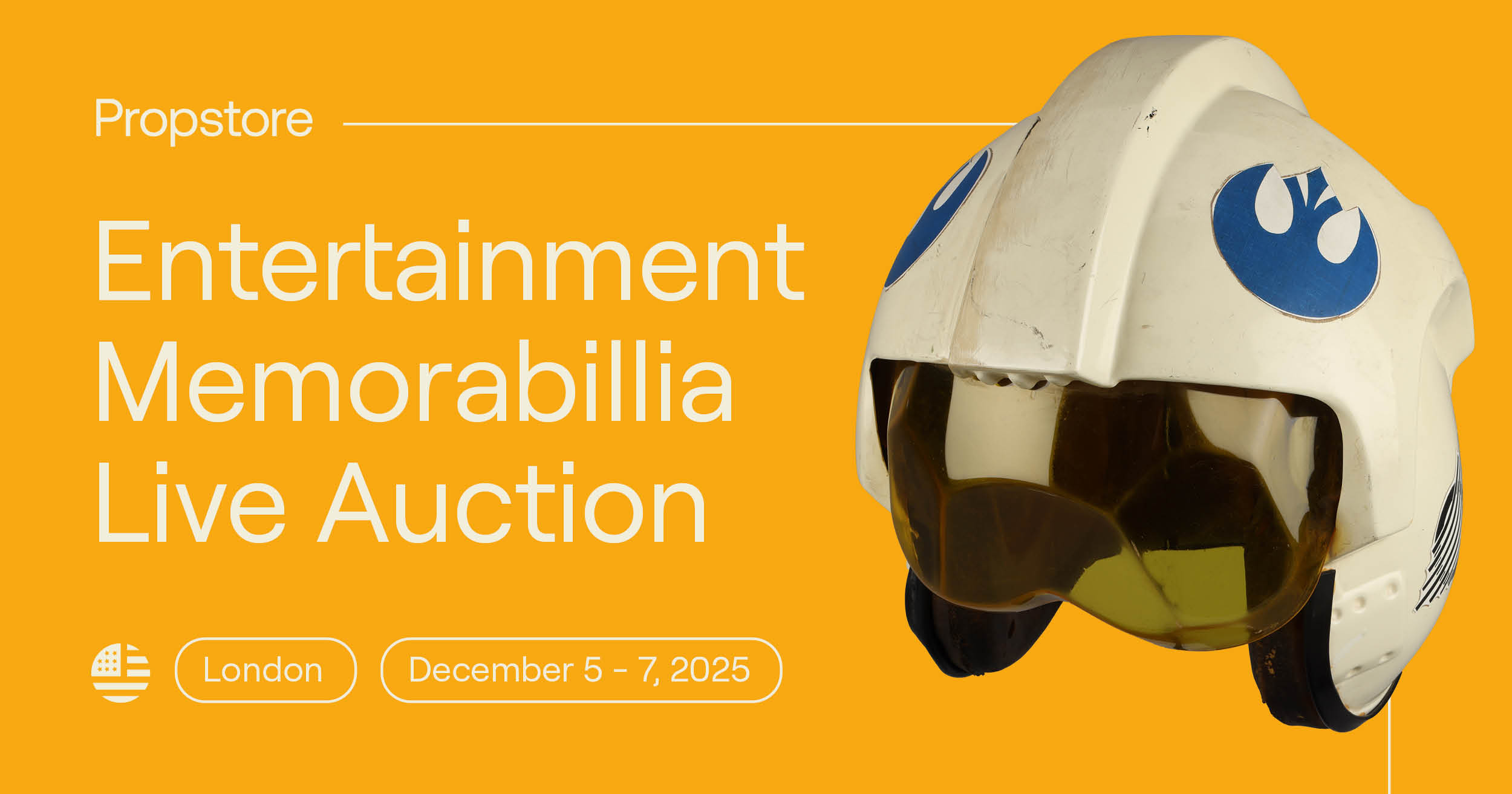 Entertainment Memorabilia Live Auction - London Winter 2025
