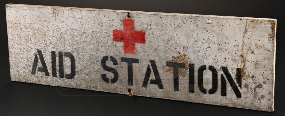 Motor Pool and Aid Station Sign Set