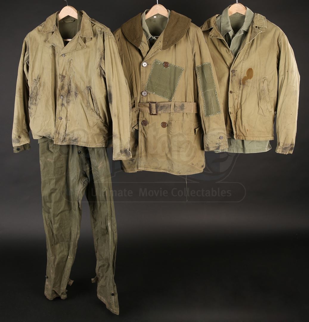 Three U.S. Army uniforms from David Ayer’s war drama Fury. Numerous G.I ...