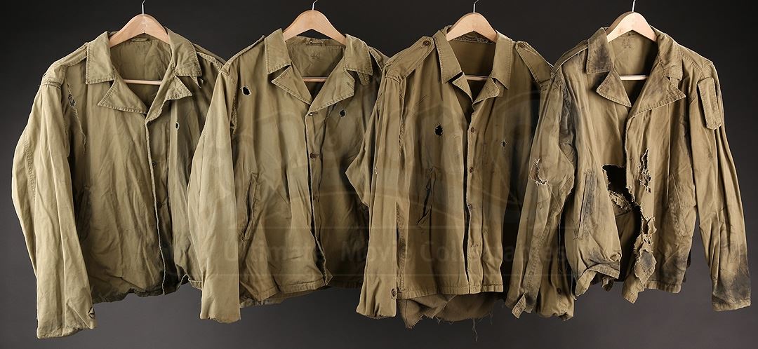 Four battle-torn U.S. Army jackets from David Ayer’s war drama Fury ...