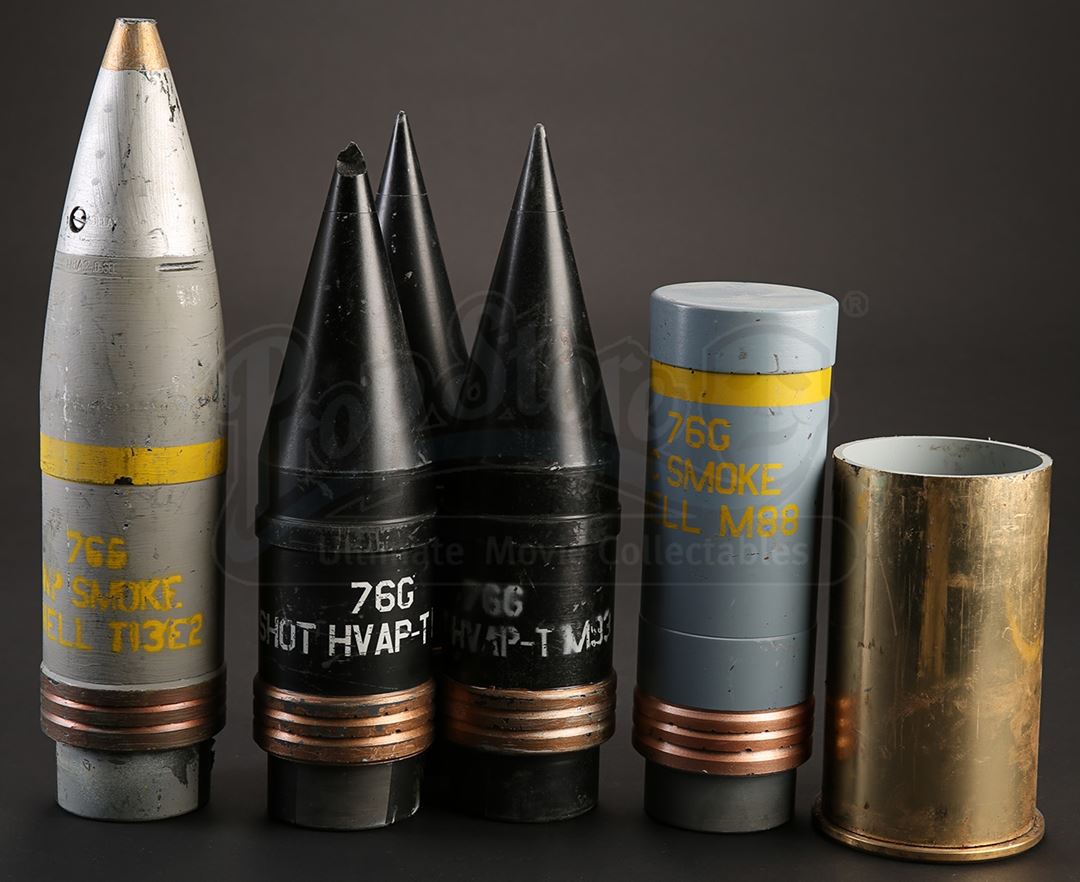 76mm Projectiles and Shell Set