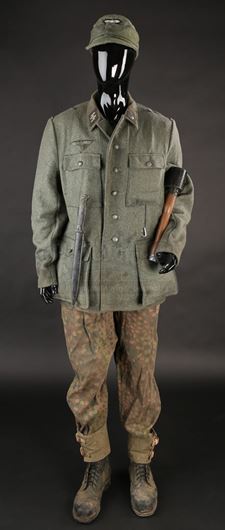 Waffen SS Black Tanker Uniform - Current price: $350