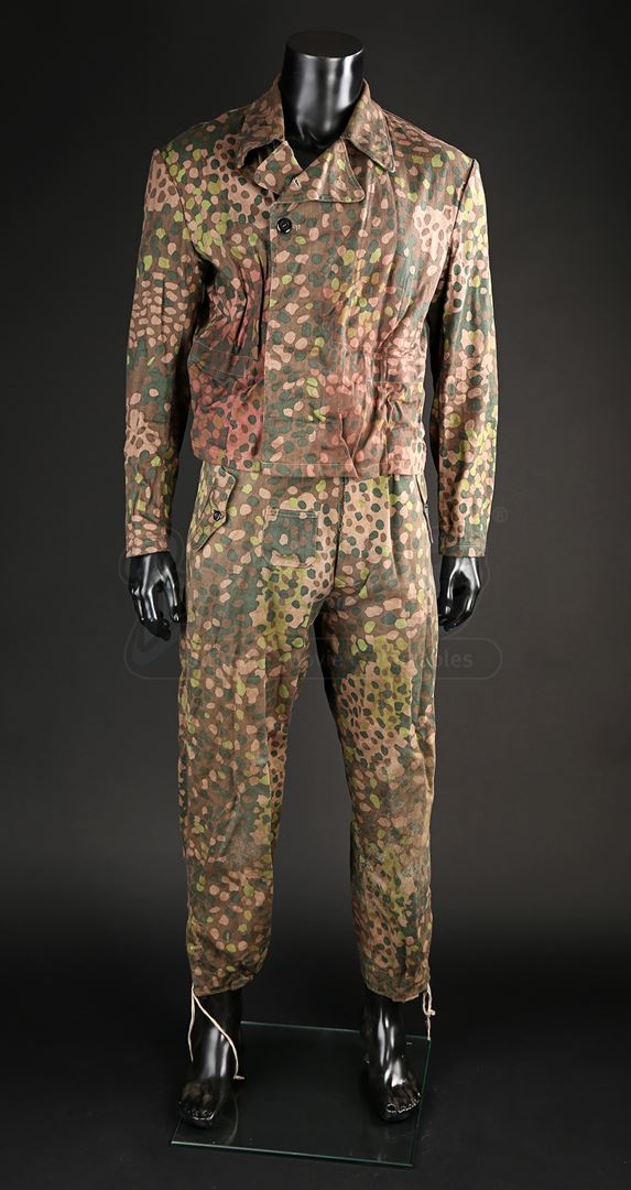 A background Waffen SS pea-camo shirt and pants from David Ayer’s war ...