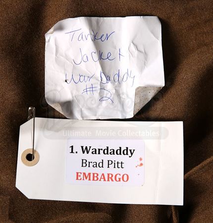 Lot #538 Don “Wardaddy” Collier’s (Brad Pitt) Tank Commander Uniform