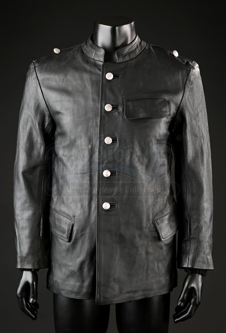 An SS leather jacket from David Ayer’s war drama Fury. Numerous SS ...
