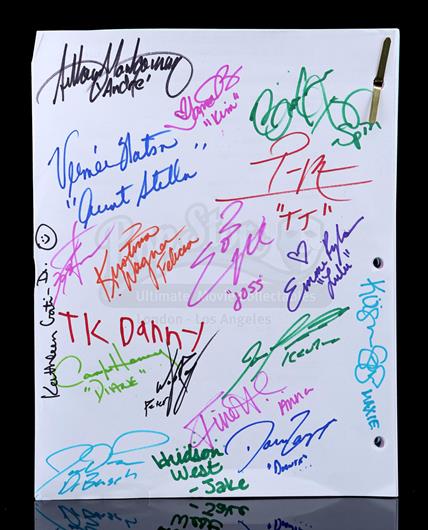 General Hospital 52nd Anniversary Signed Script - Current price: $600