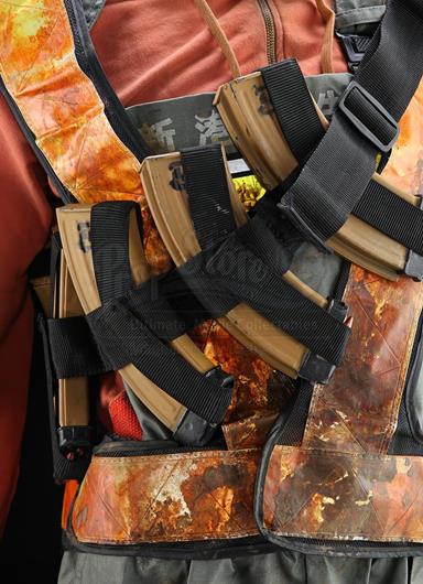 Bearded Man T-Bone Costume and Uzi - Current price: $700