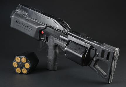 Batou's (Pilou Asbæk) SIX12 Revolving Shotgun and Cylinder - Current ...