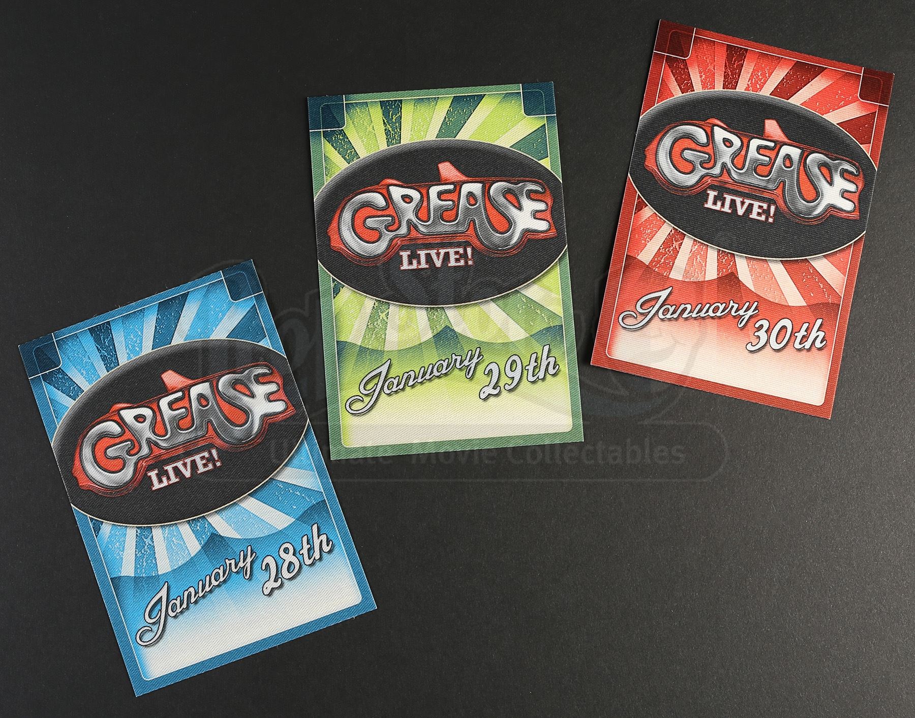 Grease Live! Production Pass Set