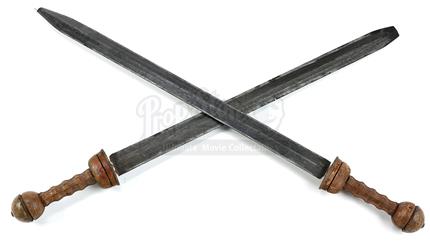GLADIATOR - Set of Two Gladius Swords - Current price: $225