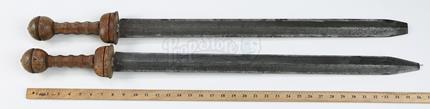 GLADIATOR - Set of Two Gladius Swords - Current price: $225