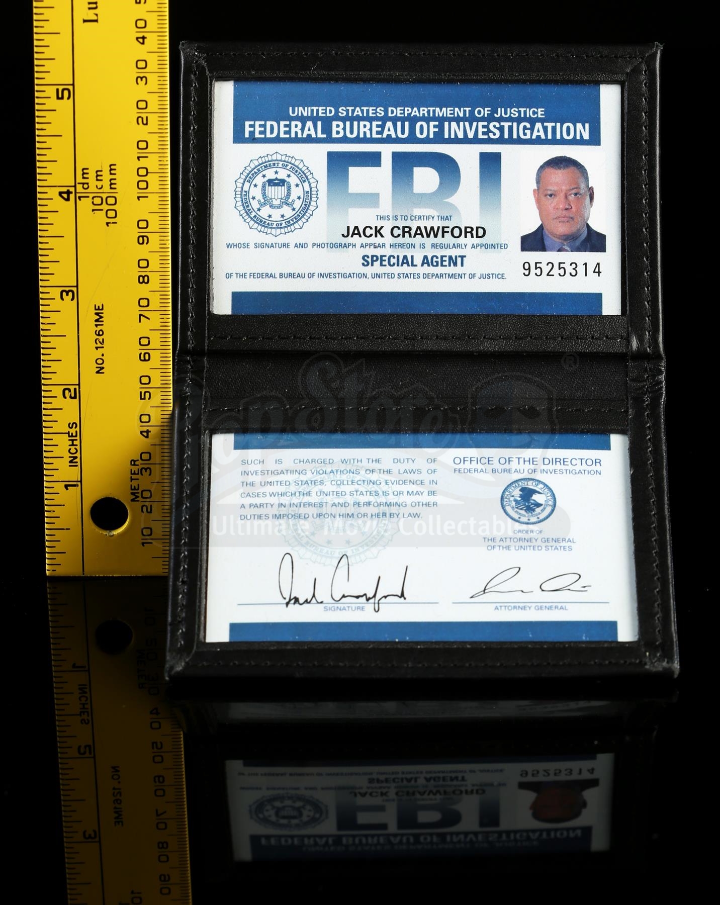 HANNIBAL - Jack Crawford’s (Laurence Fishburne) FBI ID Wallet - Current ...