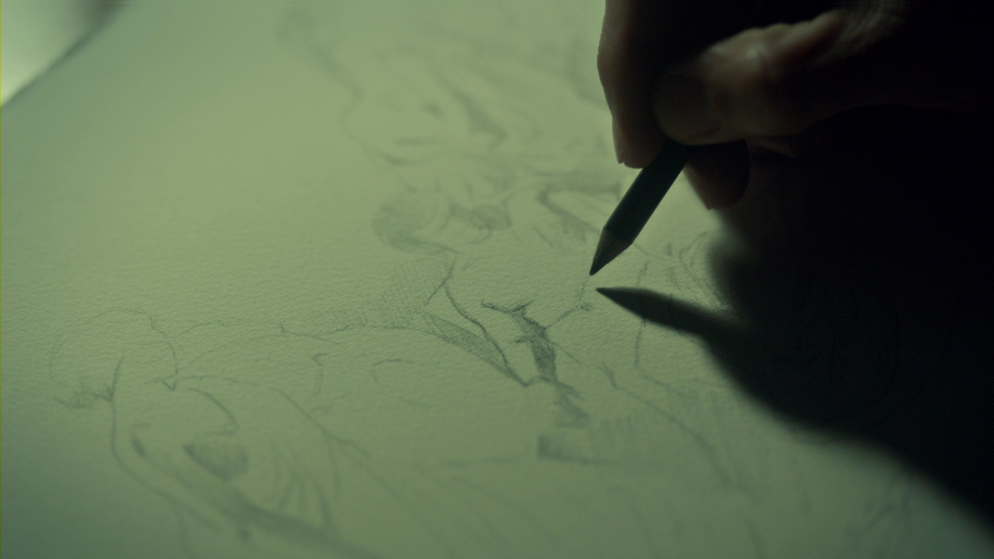 HANNIBAL - Hannibal's (Mads Mikkelsen) Tome-wan Greek Sketch with Hand ...