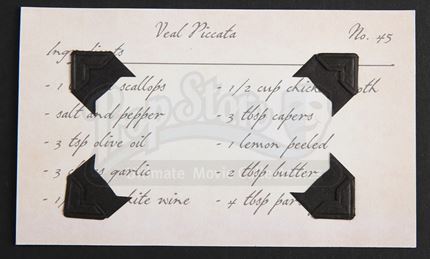 SEASONS 1 AND 2Hannibal Lecter’s (Mads Mikkelsen) Recipe Cards ...