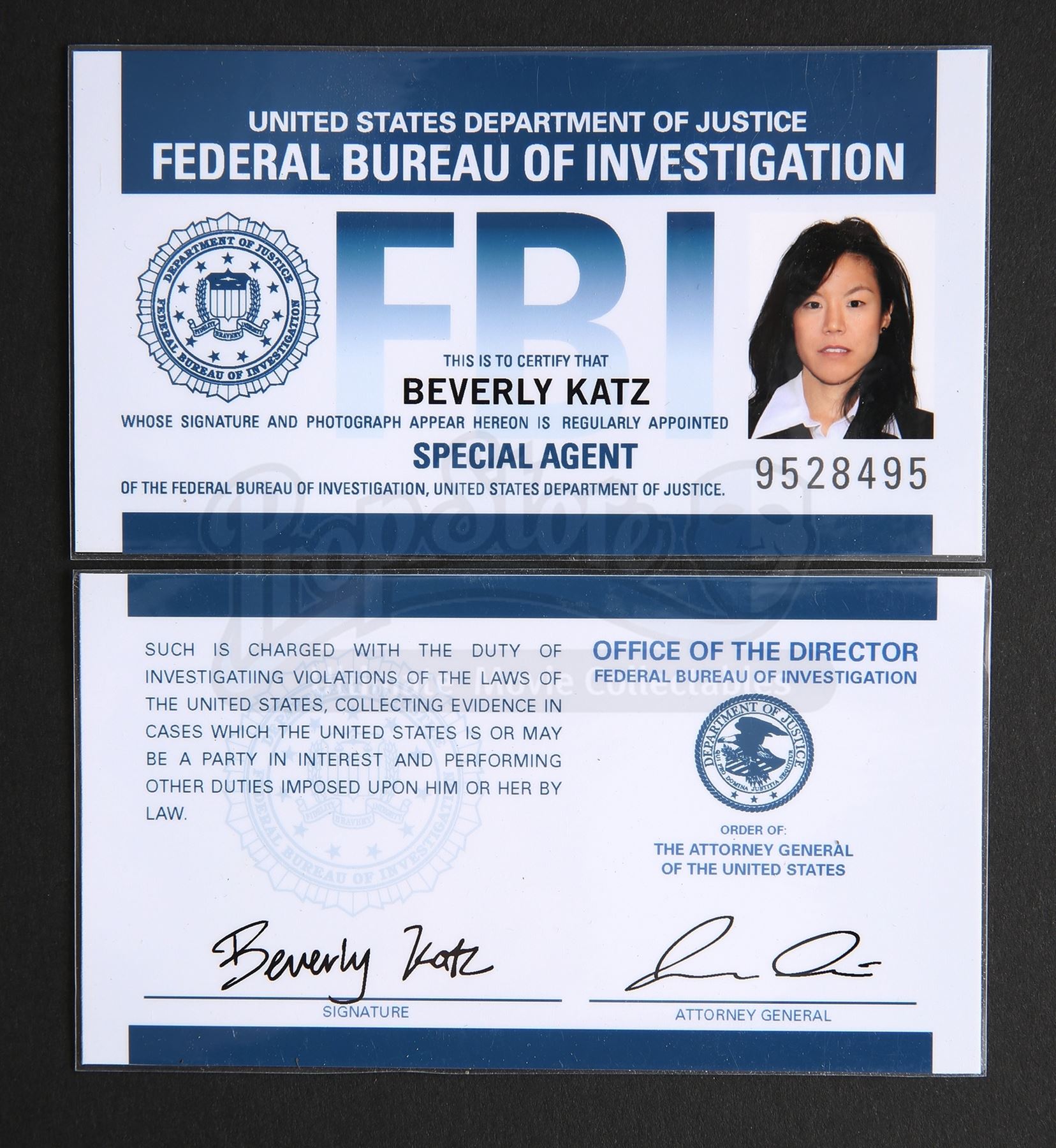 SEASONS 1 AND 2Beverly Katz's (Hettienne Park) Sunglasses, FBI ID ...