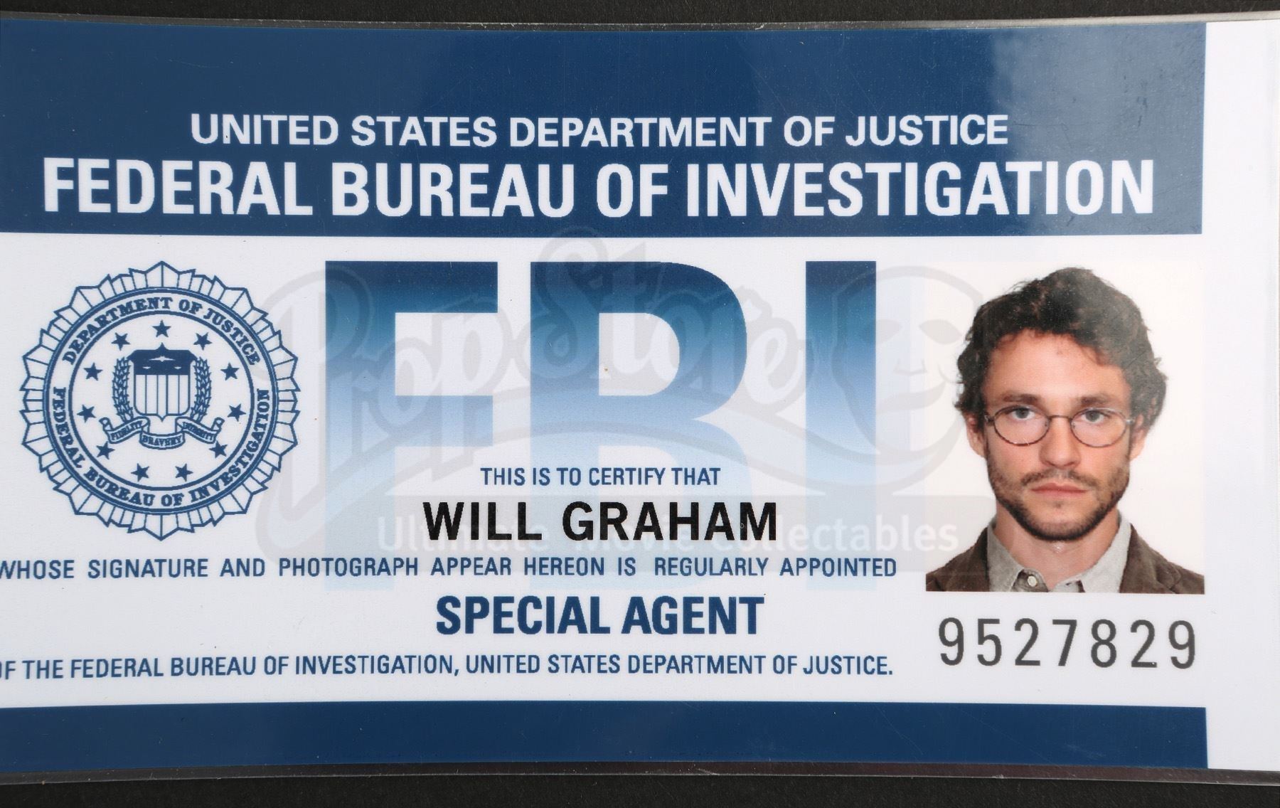 SEASONS 1-3Will Graham's (Hugh Dancy) FBI ID Cards