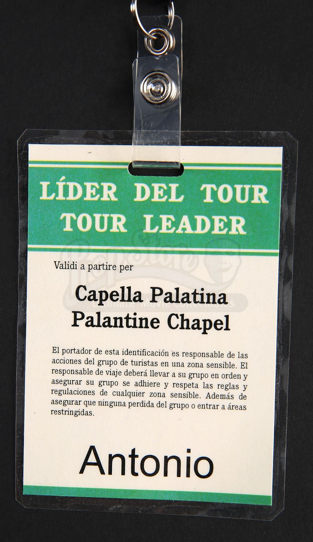 SEASON 3Palantine Chapel Tour Guide Badges