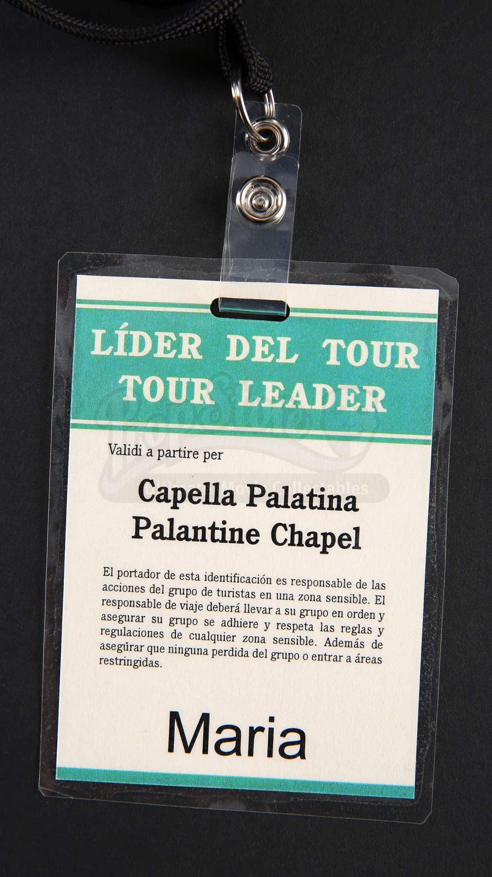 SEASON 3Palantine Chapel Tour Guide Badges