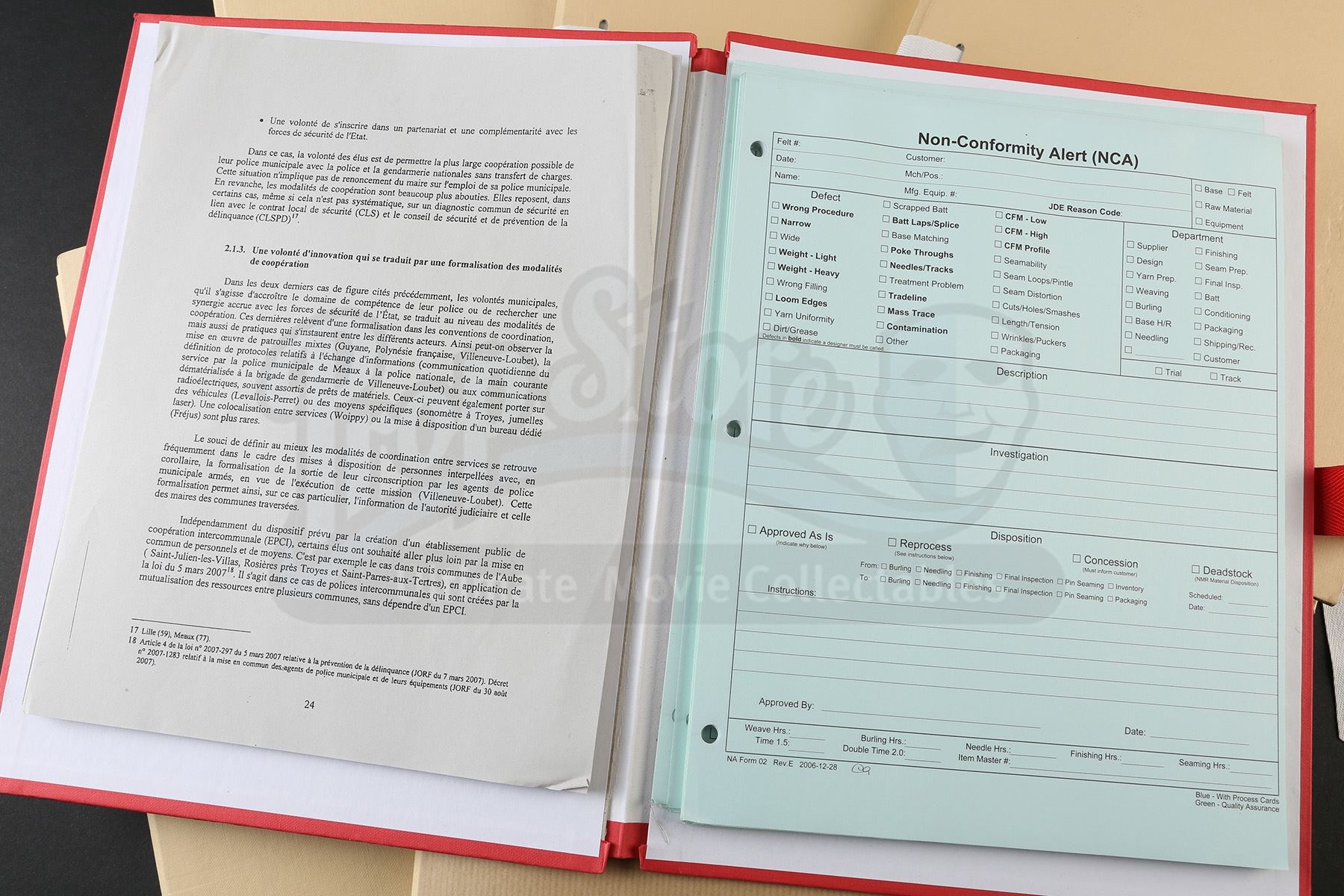 SEASON 3Italian Police Folders