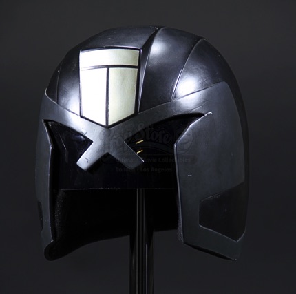 A Security Judge helmet from PeteTravis' Dredd. Judge helmets wereused ...