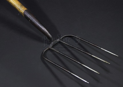 Shannon Christie's (Nicole Kidman) retractable pitchfork and a set ...