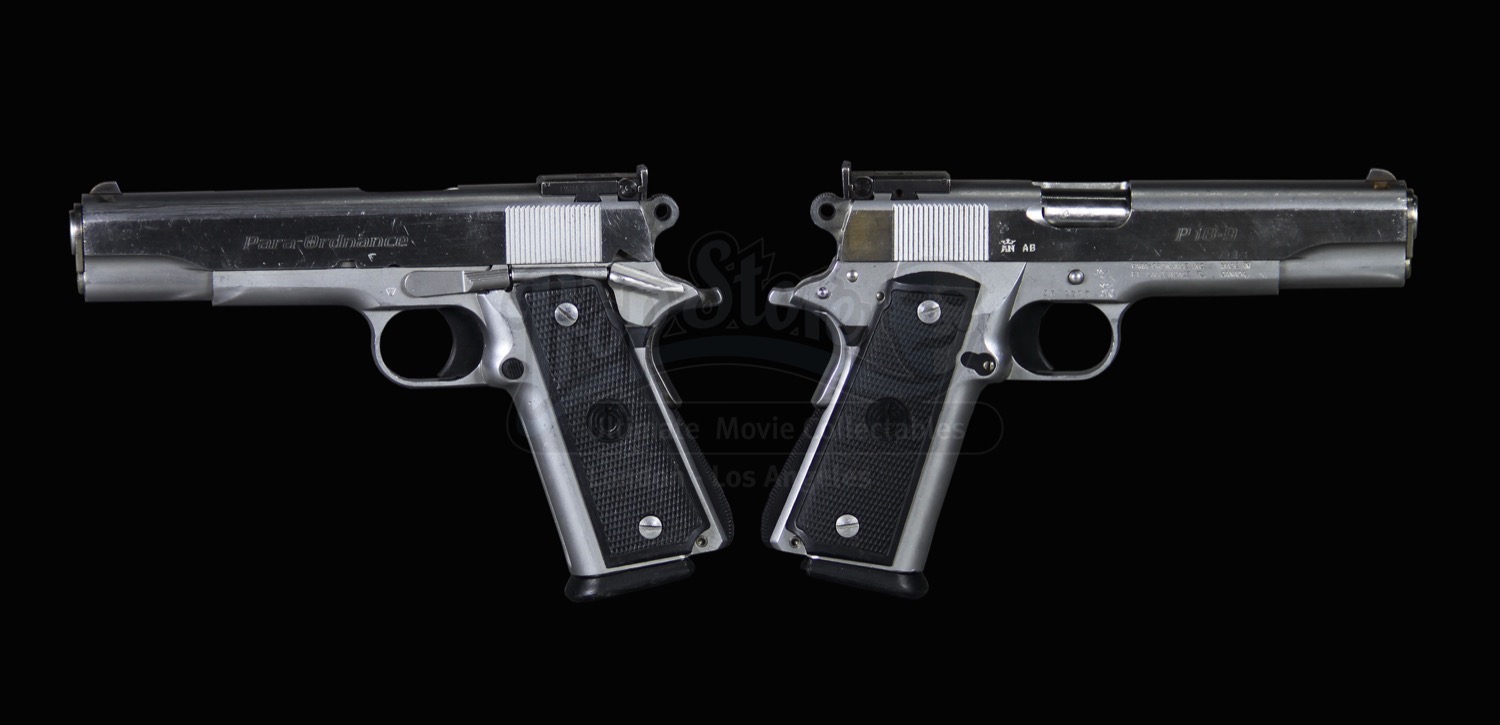 Agent 47's (Timothy Olyphant) hero pistols withdetachable prop ...