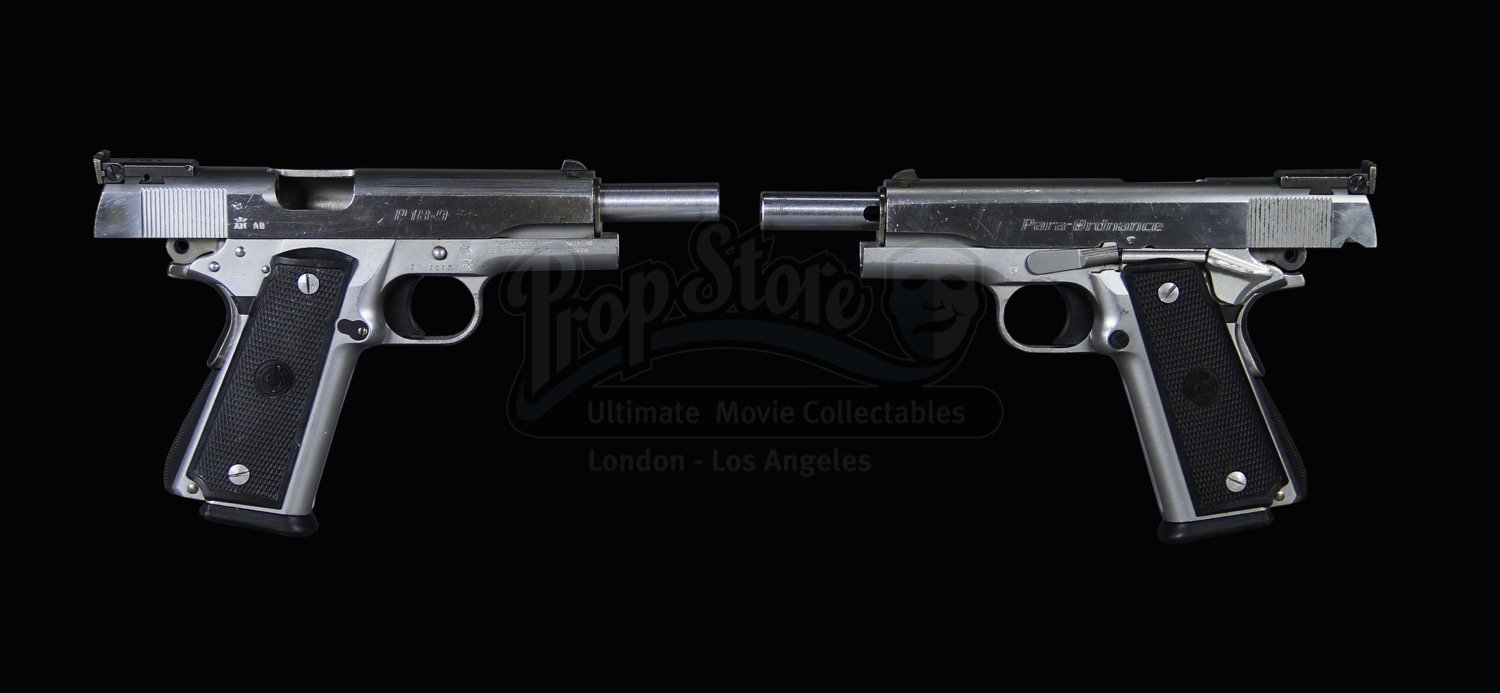 Agent 47's (Timothy Olyphant) hero pistols withdetachable prop ...