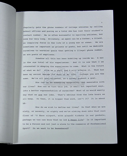 Gifted by director Cameron Crowe toADR recordist Brian L. McCarty ...