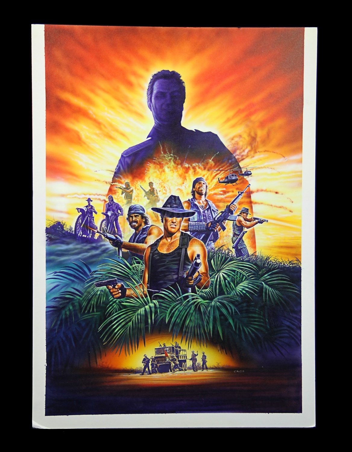 NAM ANGELS (1989) - Steve Crisp Hand-Painted Movie Poster Artwork ...