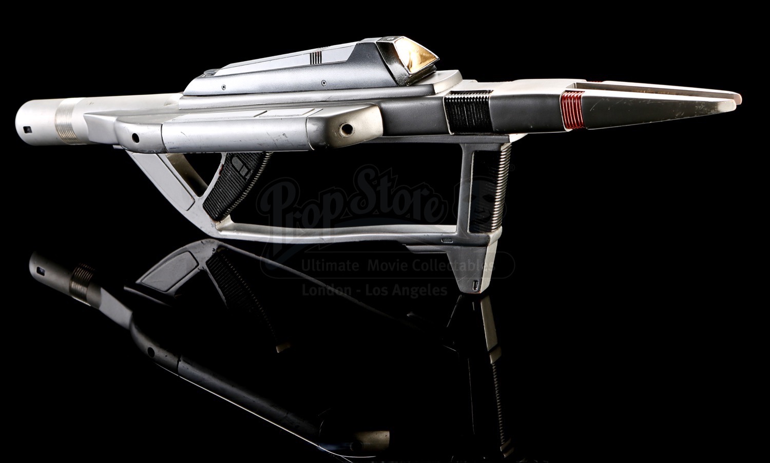 A compression phaser rifle from Star Trek: Voyager. The crew of the ...