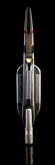 A compression phaser rifle from Star Trek: Voyager. The crew of the ...