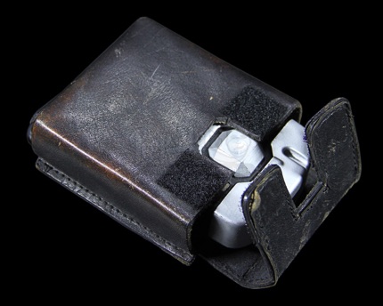 A prop hand scanner with belt pouch from Star Trek: Enterprise. A ...