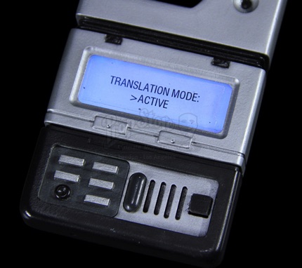 A universal translator device from Star Trek: Enterprise.