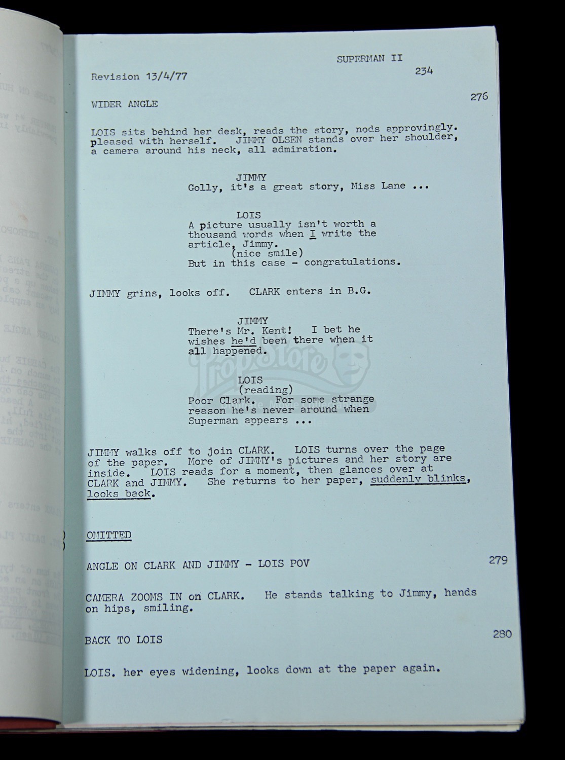 SUPERMAN (1978) & SUPERMAN II (1980) - Shooting Scripts - Current price ...