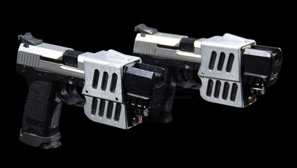 Blade’s (Wesley Snipes) pistols from Blade II. The half-vampirehybrid ...